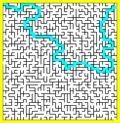 CS302 -- Lab 8 -- Solving Mazes